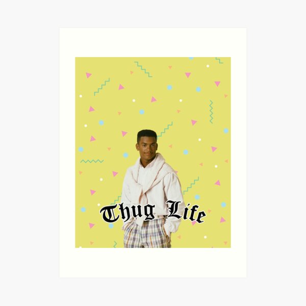 "Thug Life" Art Print for Sale by PYHC | Redbubble