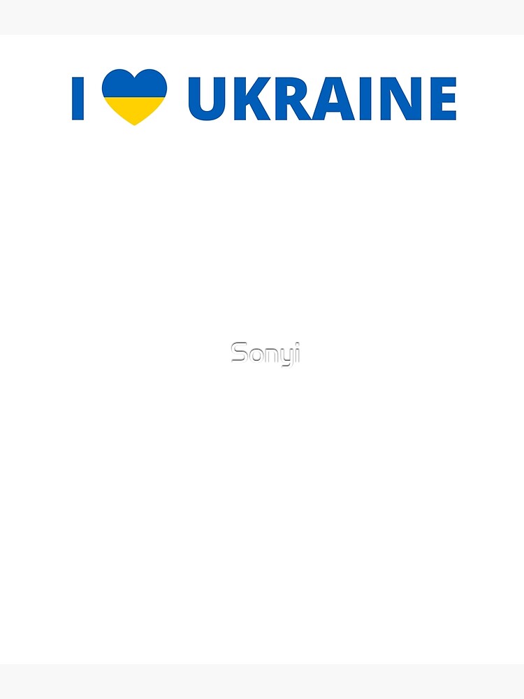 "I love Ukraine, Ukraine, support Ukraine, freedom shirt Emblem of ...