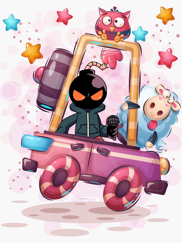 "FNF Car Whitty" Sticker for Sale by SL2C-Kids | Redbubble