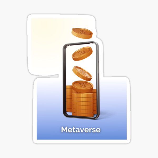 "Metaverse " Sticker by gyanesh280 | Redbubble