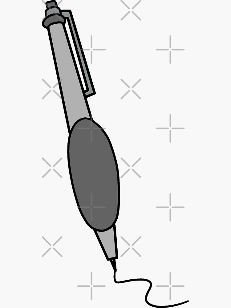 "Writing Pen" Sticker for Sale by SaradaBoru | Redbubble