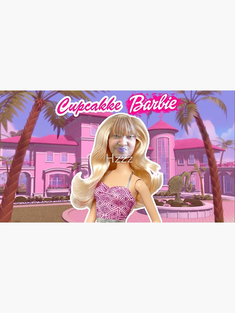 Pegatina «Cupcake Barbiee meme» de Hzzz | Redbubble