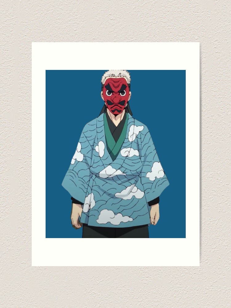 "urokodaki kimetsu no yaiba " Art Print by candtee | Redbubble