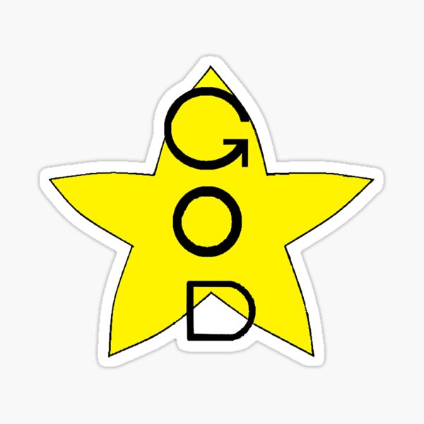 "star god" Sticker by bumpankvzianblw | Redbubble