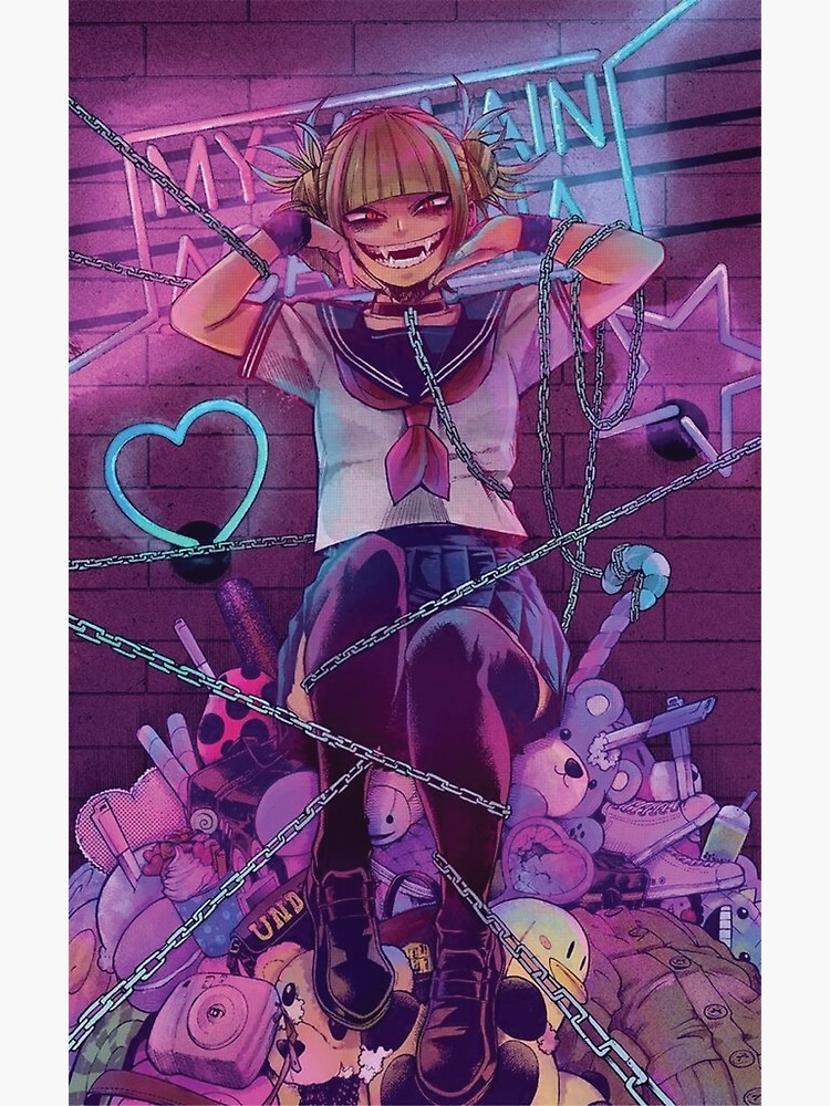 "Himiko Toga smile" Poster for Sale by animervd1 | Redbubble