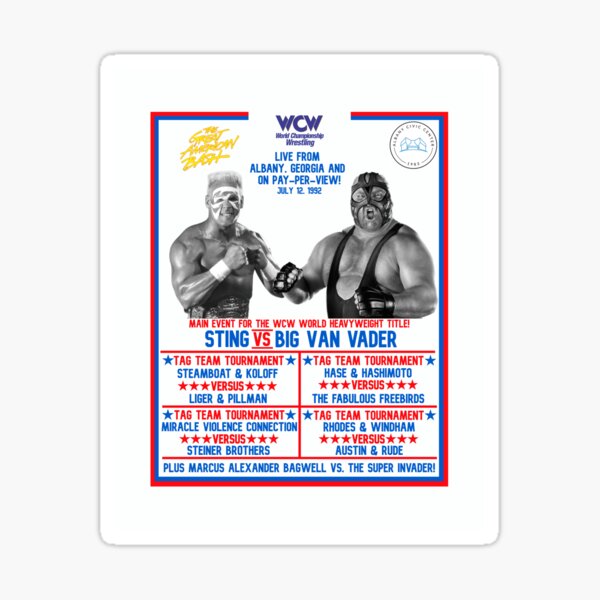 "GAB 92 Poster" Sticker by bcgallant | Redbubble