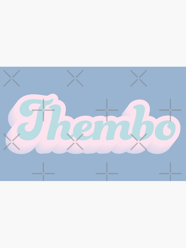 "Thembo Pride| Non-Binary Genderfluid Bimbo" Poster for Sale by ...