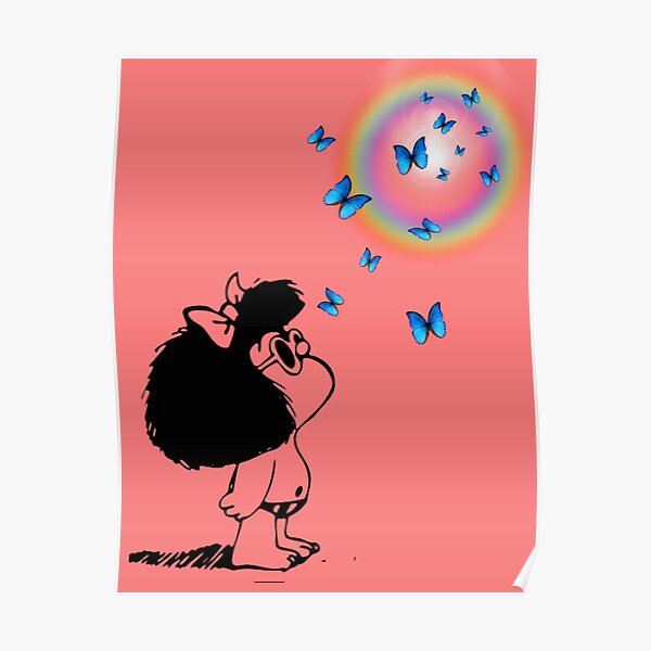 "Mafalda," Poster by Stratoguayota | Redbubble