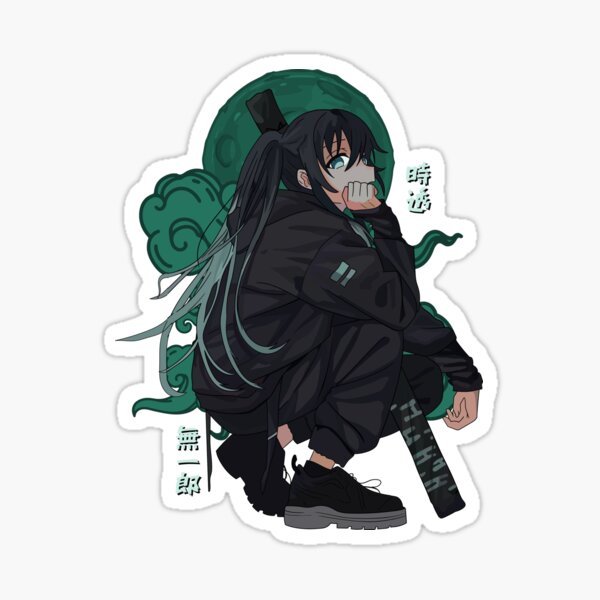 "Muichiro Tokito Cute - Kimetsu no Yaiba" Sticker von reelanimedragon ...