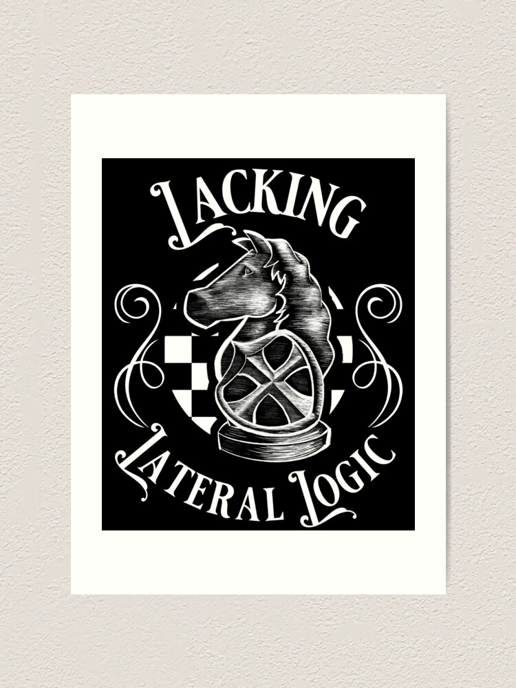 "Knight Piece Chess Meme" Art Print for Sale by nirelle | Redbubble