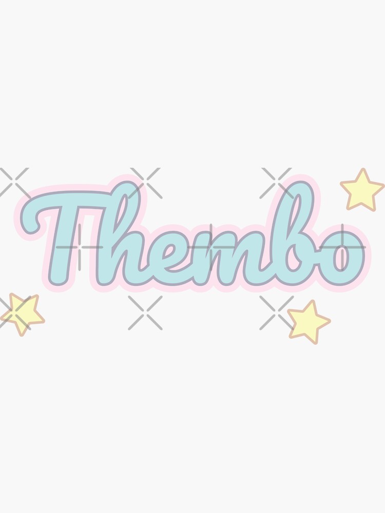 "Thembo Pride| Non-Binary Genderfluid Bimbo" Sticker by SticusDesign ...