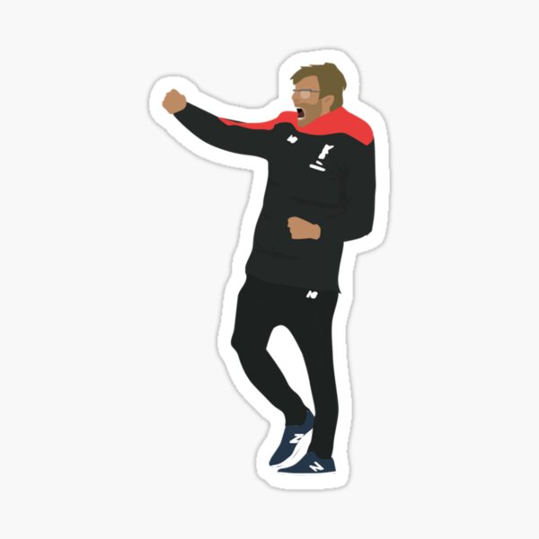 "Jurgen Klopp Design LFC " Sticker for Sale by SportsssCrazy | Redbubble