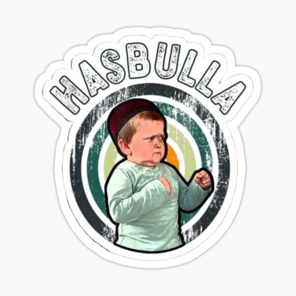 "Hasbulla team " Sticker by Hasbullashop | Redbubble