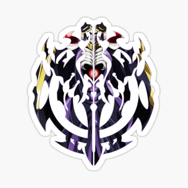"Ainz Ooal Gown" Sticker by Diorarlind | Redbubble