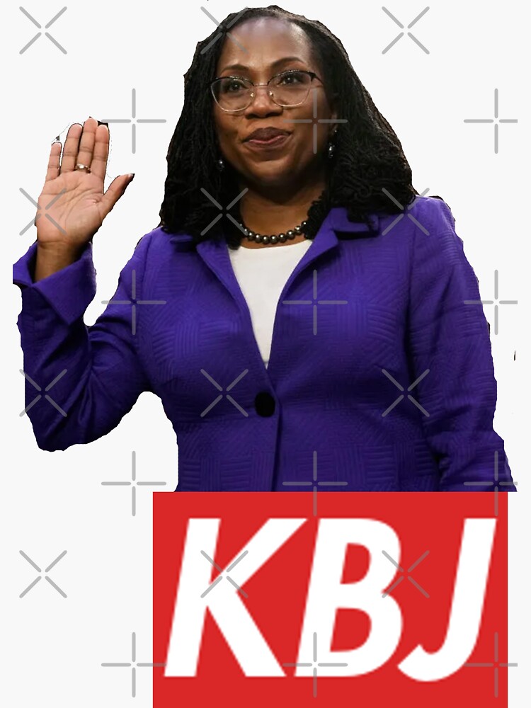 "Ketanji Brown Jackson SCOTUS" Sticker for Sale by chocolatefood12 ...