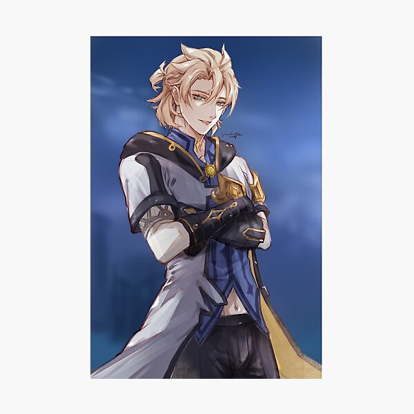 "Albedo's smile | Genshin Impact | Fanart by Shivaille" Photographic ...