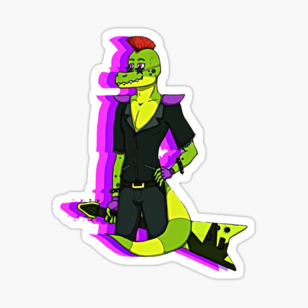 "Montgomery Gator " Sticker by Bravosupply | Redbubble