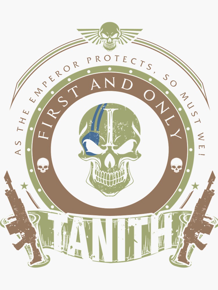 "TANITH - LIMITED EDITION " Sticker for Sale by SomeTeeShirtsF | Redbubble