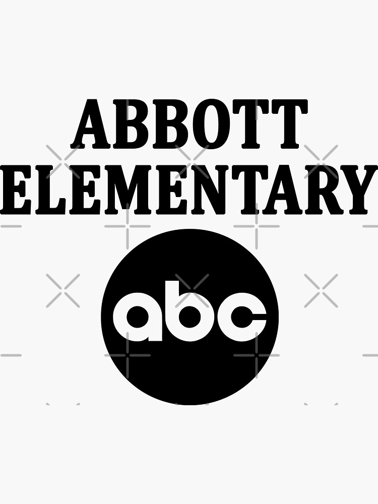 "Abbott Elementary Merch Abbott Elementary" Sticker by HindoShop ...