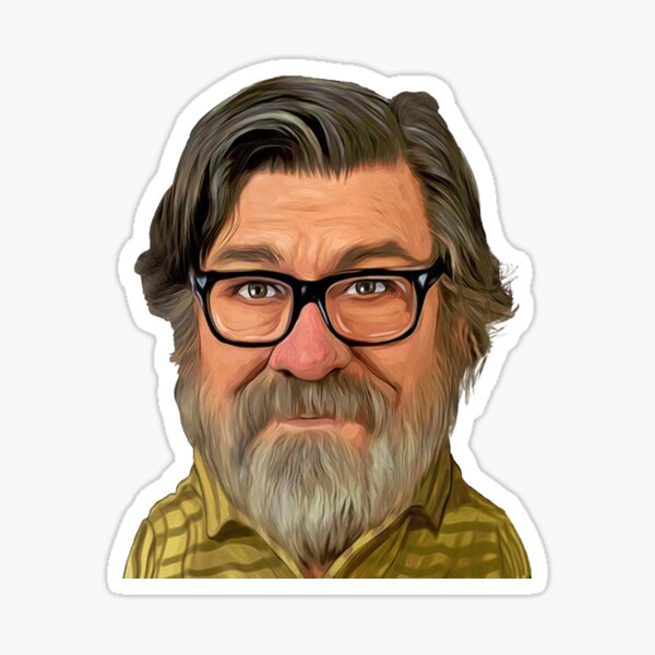 "Royle Family Jim Royle" Sticker by annafox463 | Redbubble
