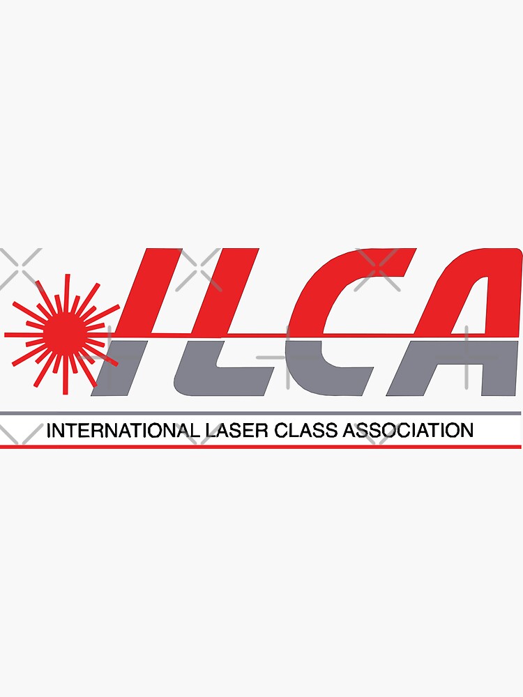 "ILCA- International Laser Sailing Association-logo" Sticker by ...