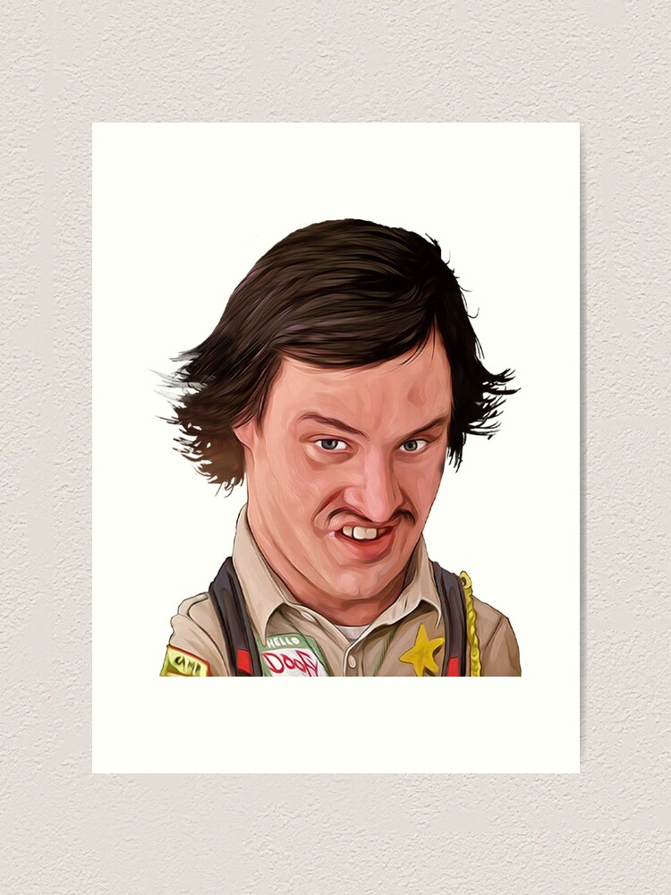 "Scary Movie Officer Doofy" Art Print for Sale by annafox463 | Redbubble