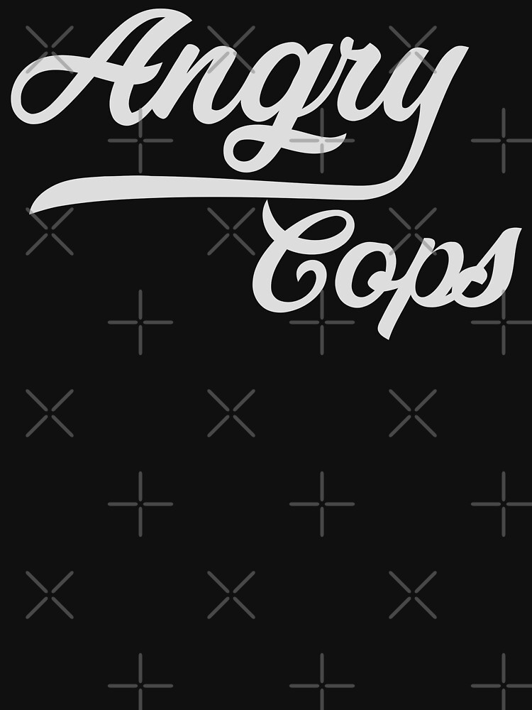 "Angry Cops Merch Angrycops Logo" T-shirt for Sale by HindoShop ...