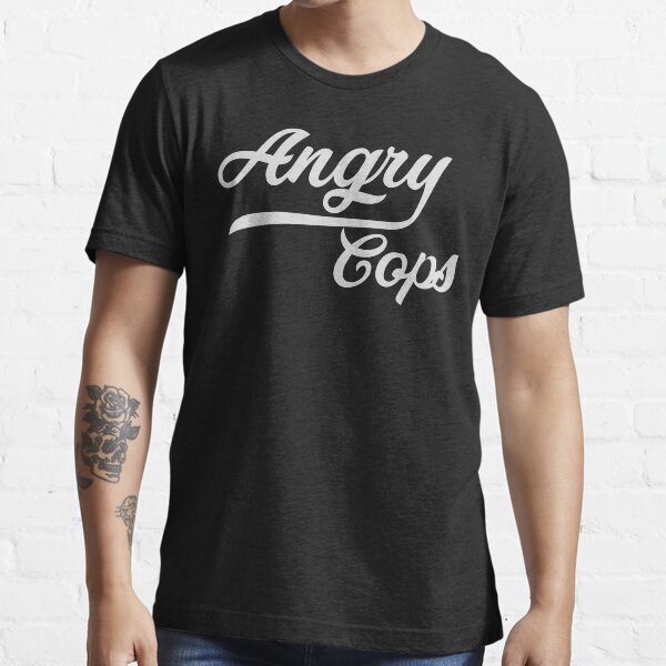 "Angry Cops Merch Angrycops Logo" T-shirt for Sale by HindoShop ...