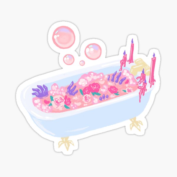 "Relaxing Sabbath" Sticker by ArtByNanashi | Redbubble