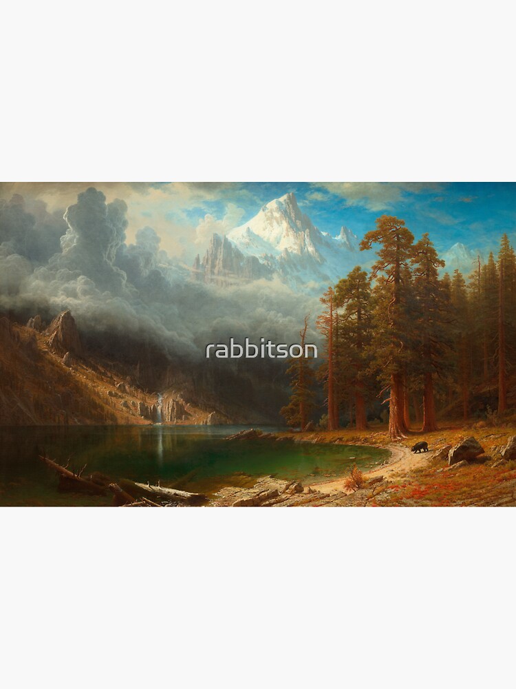 "Mount Corcoran by Albert Bierstadt" Sticker by rabbitson | Redbubble