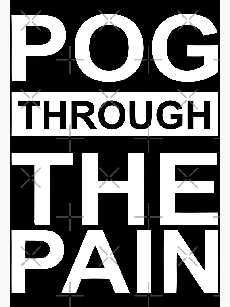 "Tommy Innit Merch Pog Through The Pain" Poster for Sale by HindoShop ...