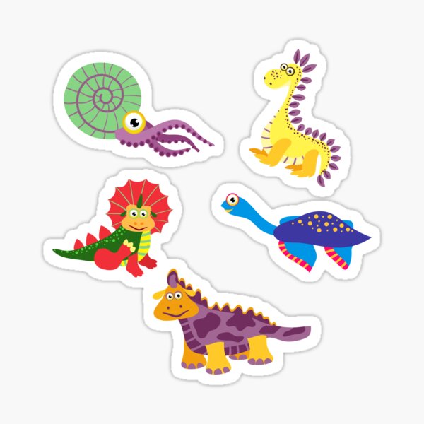 "Funny animals pack stickers" Sticker for Sale by adrianazola | Redbubble