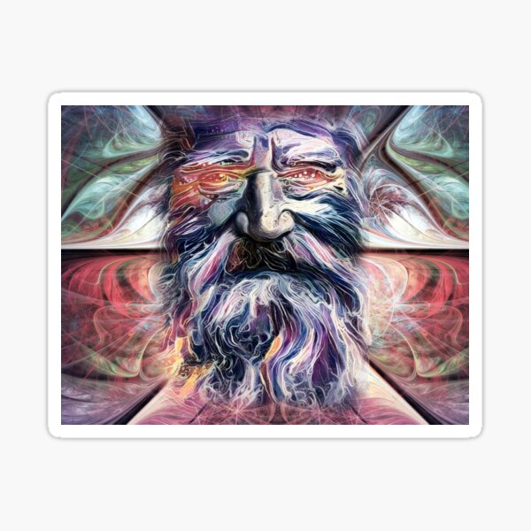 "Old Man Wind" Sticker by Chanel70 | Redbubble
