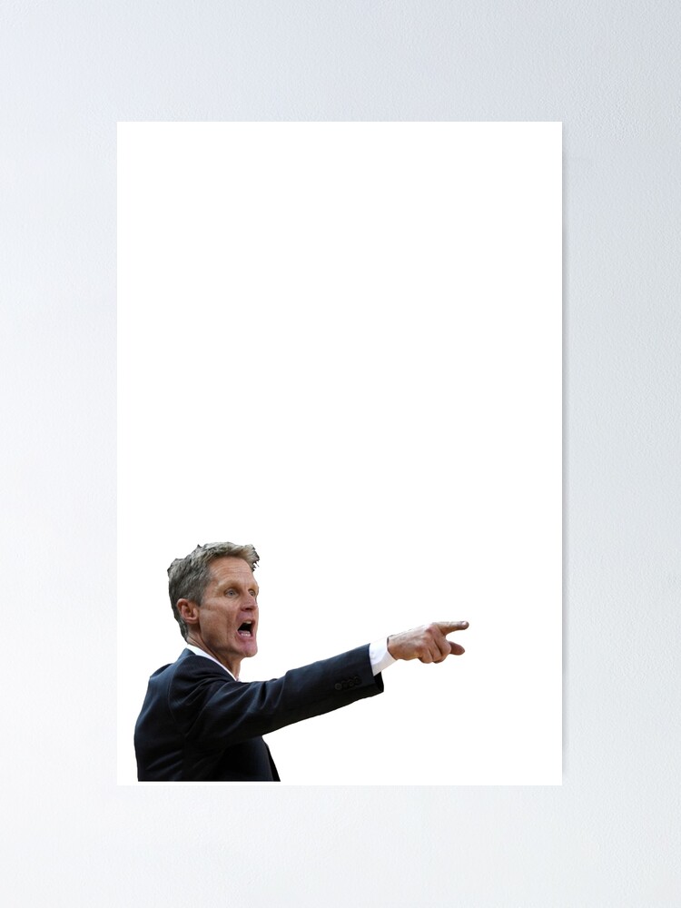"Steve Kerr" Poster by ArtBae | Redbubble