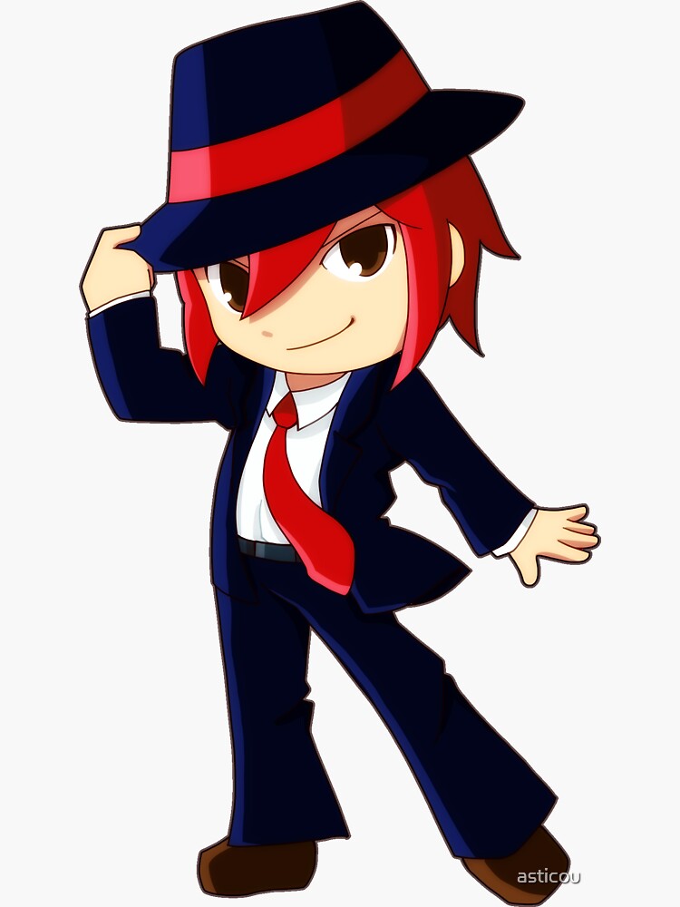 "Rhythm Thief - Phantom R" Sticker for Sale by asticou | Redbubble