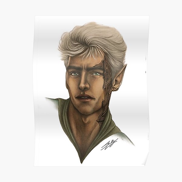 "Rowan Whitethorn " Poster for Sale by sallylouise-art | Redbubble
