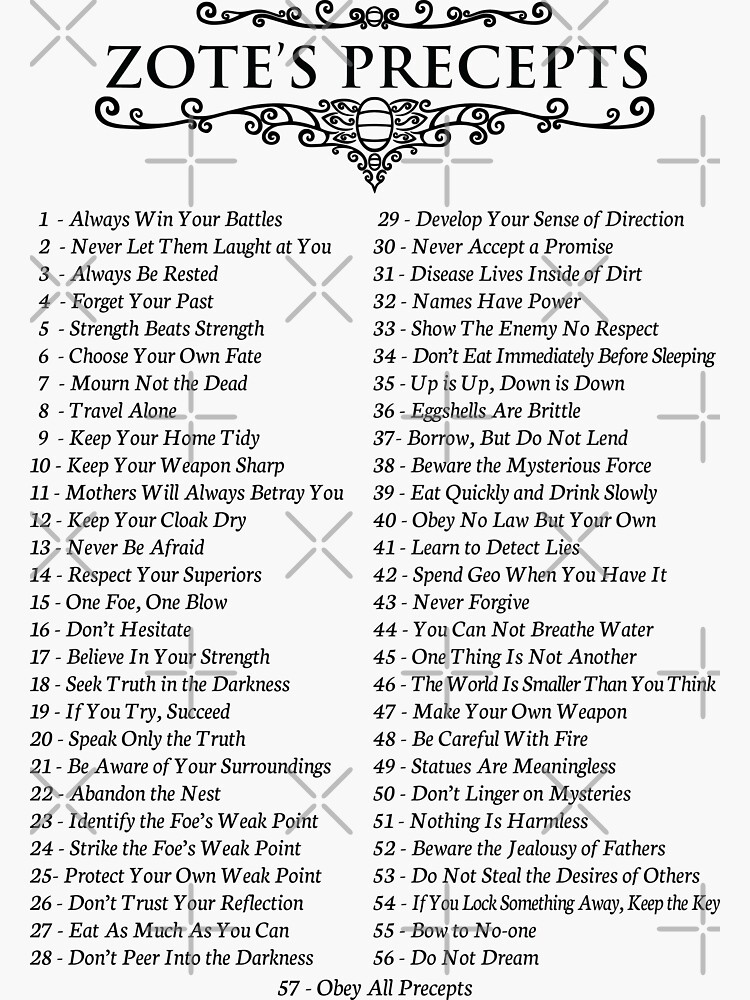 "Zote s Precepts Hollow Knight" Sticker for Sale by Saikishop | Redbubble