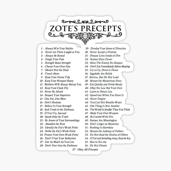 "Zote s Precepts Hollow Knight" Sticker for Sale by Saikishop | Redbubble