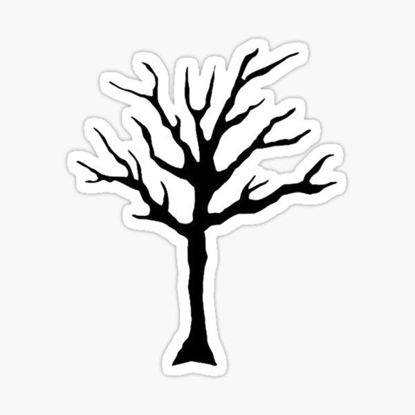 "XXXTENTACION Tree Tattoo" Sticker by Haysp | Redbubble