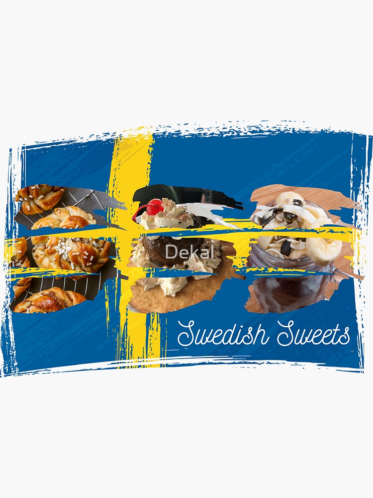 "Swedish Sweets Decal" Sticker by Dekal | Redbubble