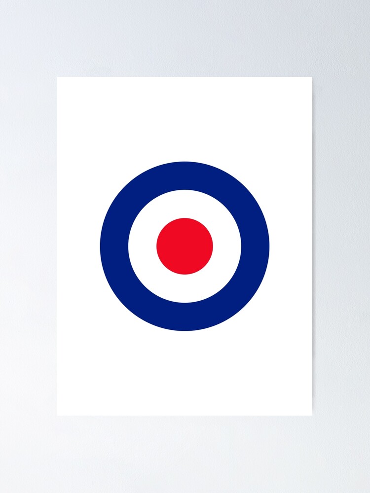 "Royal Air Force - RAF Roundel" Poster for Sale by magazinecombate ...