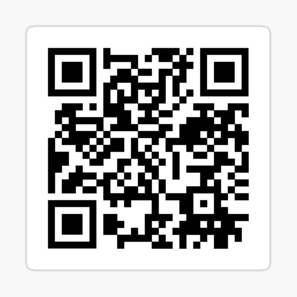 "why are you gay QR code" Sticker for Sale by zelikto | Redbubble