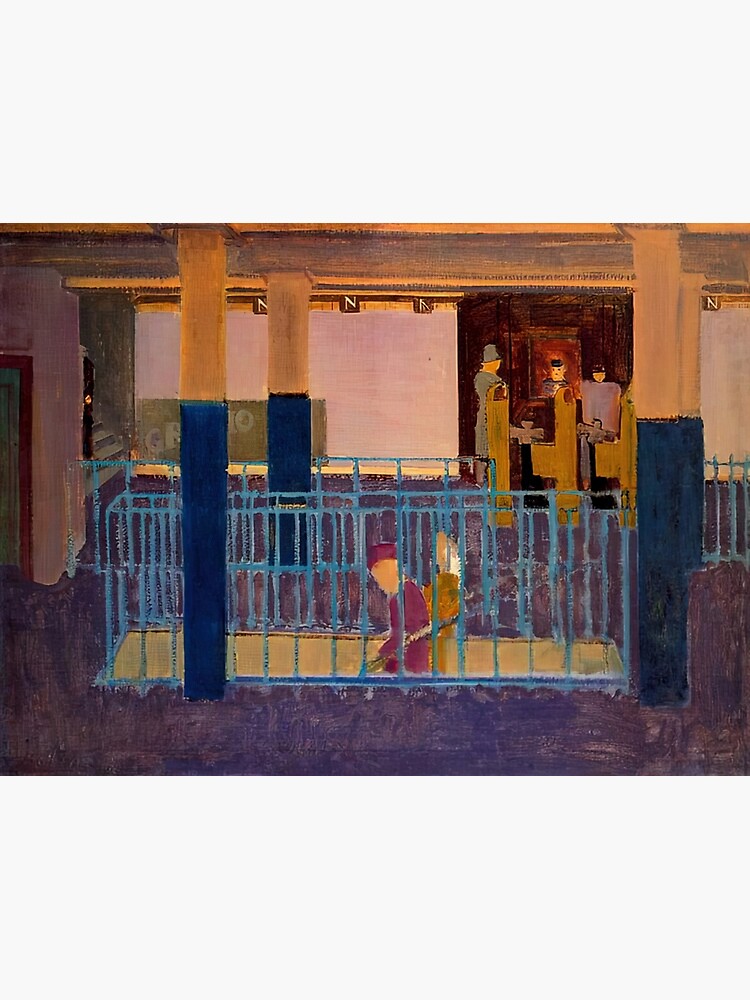"Entrance to Subway by Mark Rothko" Poster for Sale by AestheticsXarts ...