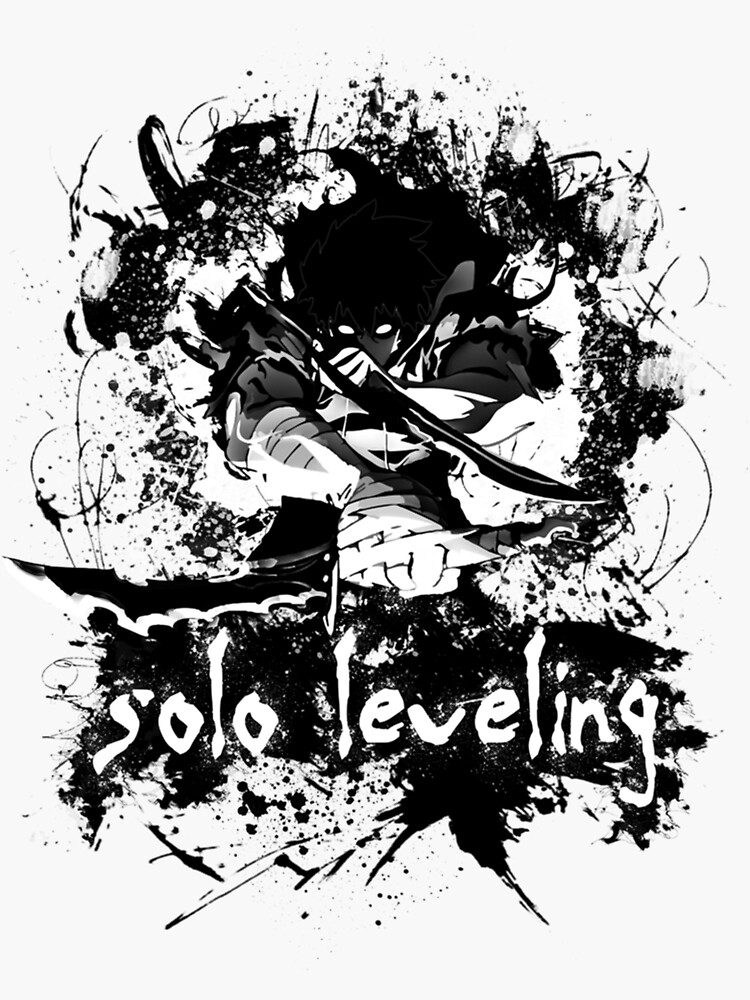 "Solo Leveling " Sticker for Sale by Shihiko-Anime | Redbubble