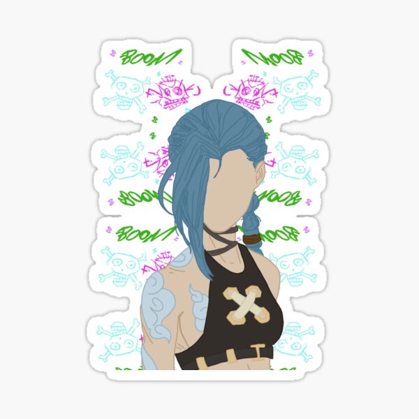 "Jinx (Type A)" Sticker by ArtivistsCave | Redbubble