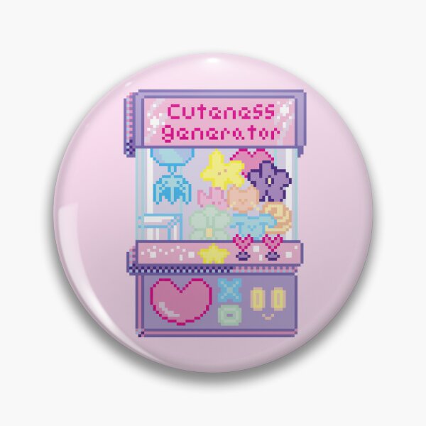 "Claw Machine Cuteness Generator Pixel Art Plushies Stuffed Animals ...