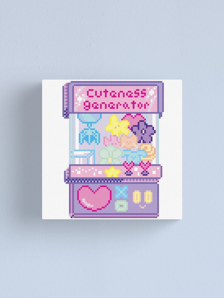 "Claw Machine Cuteness Generator Pixel Art Plushies Stuffed Animals ...