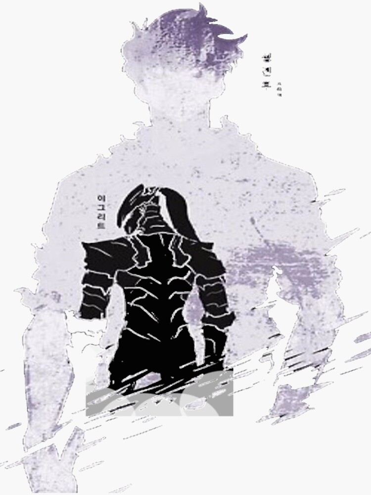 "SOLO LEVELING KNIGHT IGRIS " Sticker by Shihiko-Anime | Redbubble