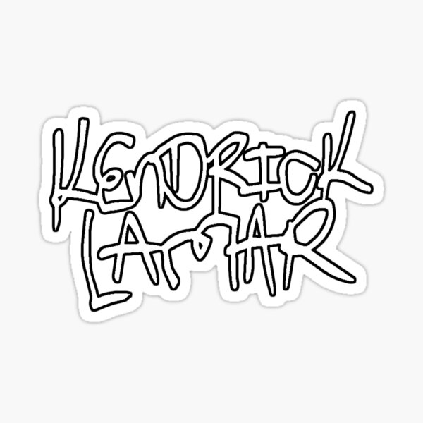 "THE KENDRICK LAMAR Duckworth American rapper" Sticker for Sale by ...