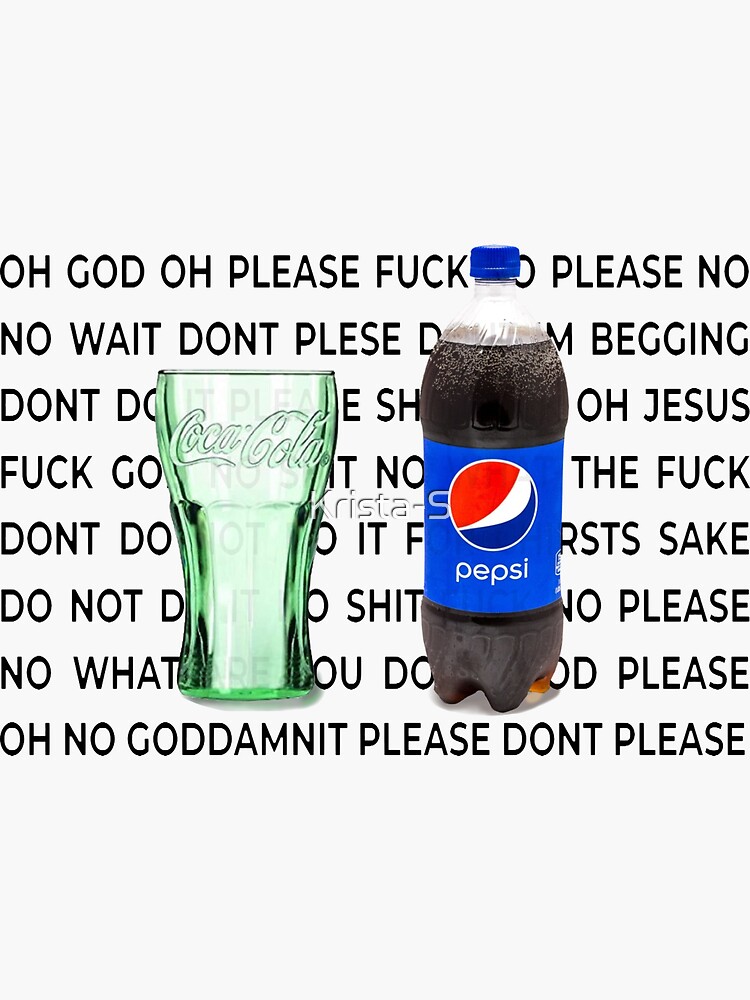 "Please no" Sticker for Sale by Krista-S | Redbubble